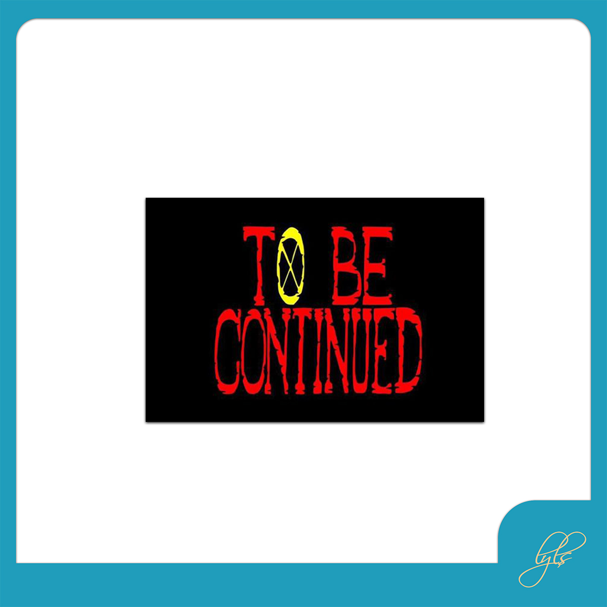 TO BE CONTINUED One Piece Waterproof Vinyl Sticker for Motorcycle, Bike ...