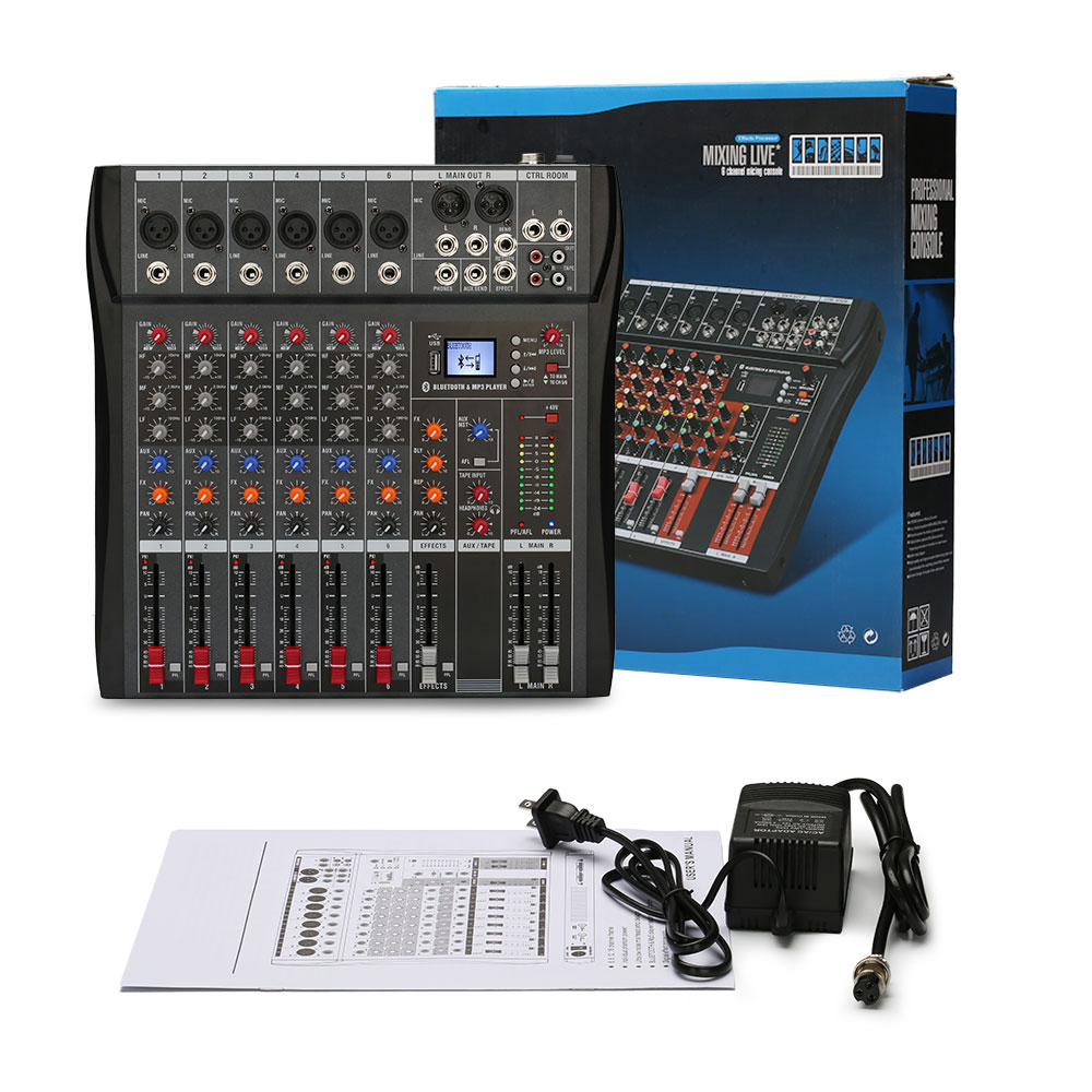 [Genuine] CT60S/CT80S/CT120S audio mixer professional 6/8/12 channel ...