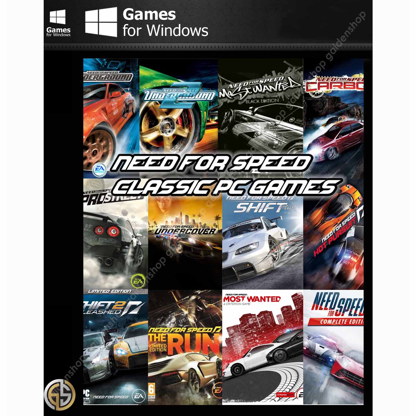 GS - Need for Speed Classic Game Collection for Windows PC Offline ...