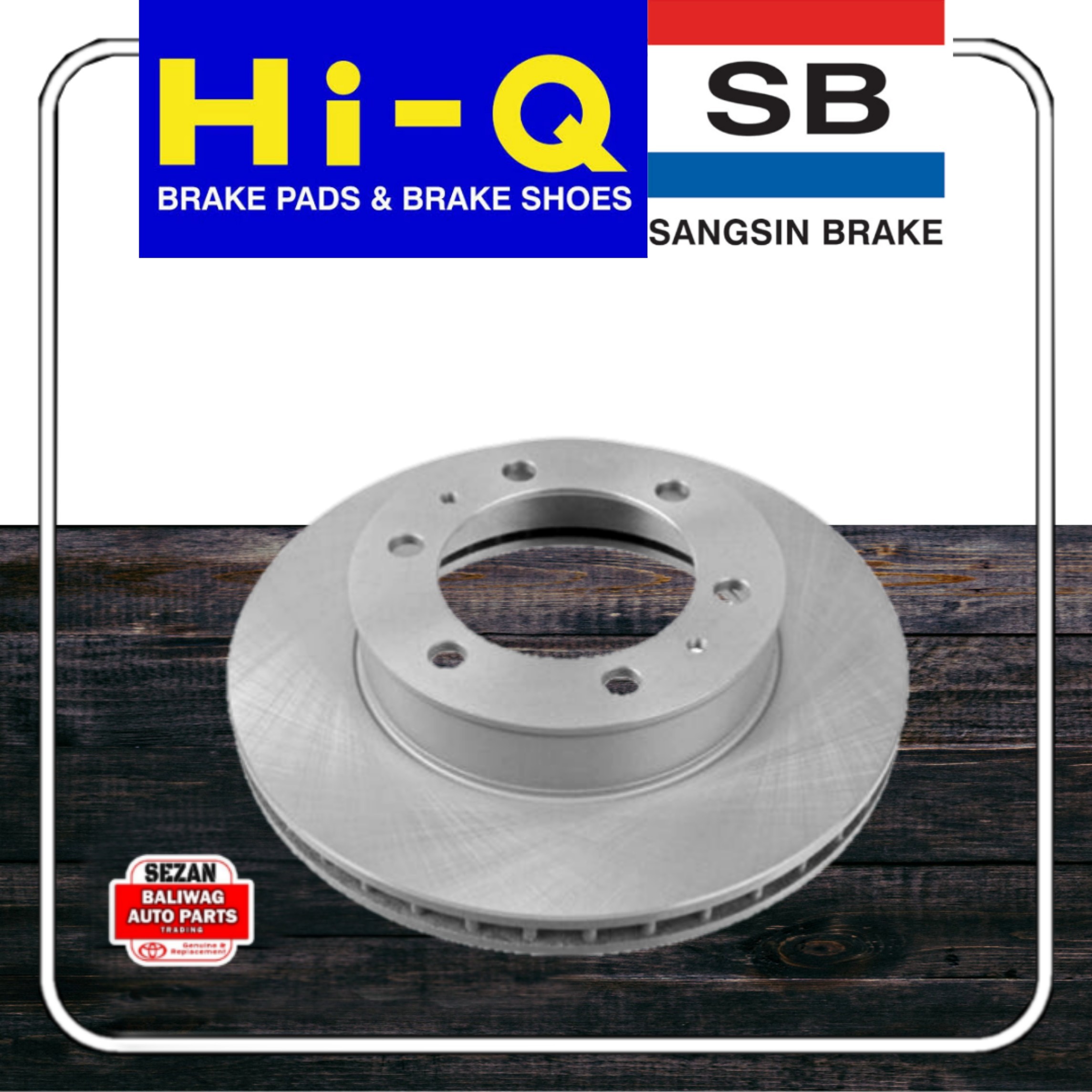 HI-Q ROTOR DISC / BRAKE DISC TOYOTA FORTUNER / HILUX 2005-2015 PART NO ...