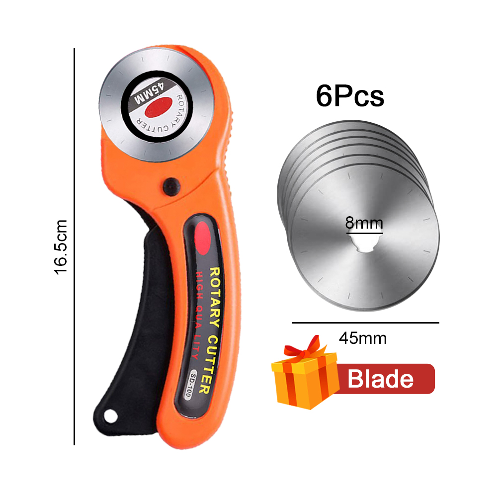 Leathercraft 45mm Rotary Cutter Leather Cutting Tool Leather Craft ...