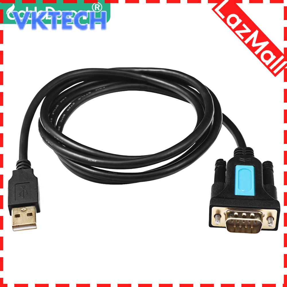 [Vktech] USB to RS232 COM Serial Port Cable Laptop 9 Pin Cord Adapter ...