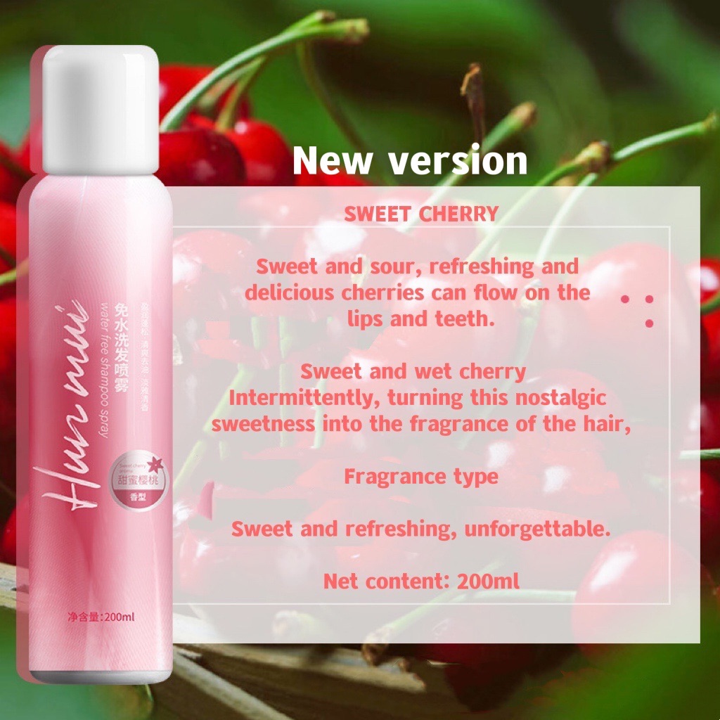 Dry Shampoo Fresh Fragrant Dry Hair Spray 200ml Deoiling Fluffy and ...