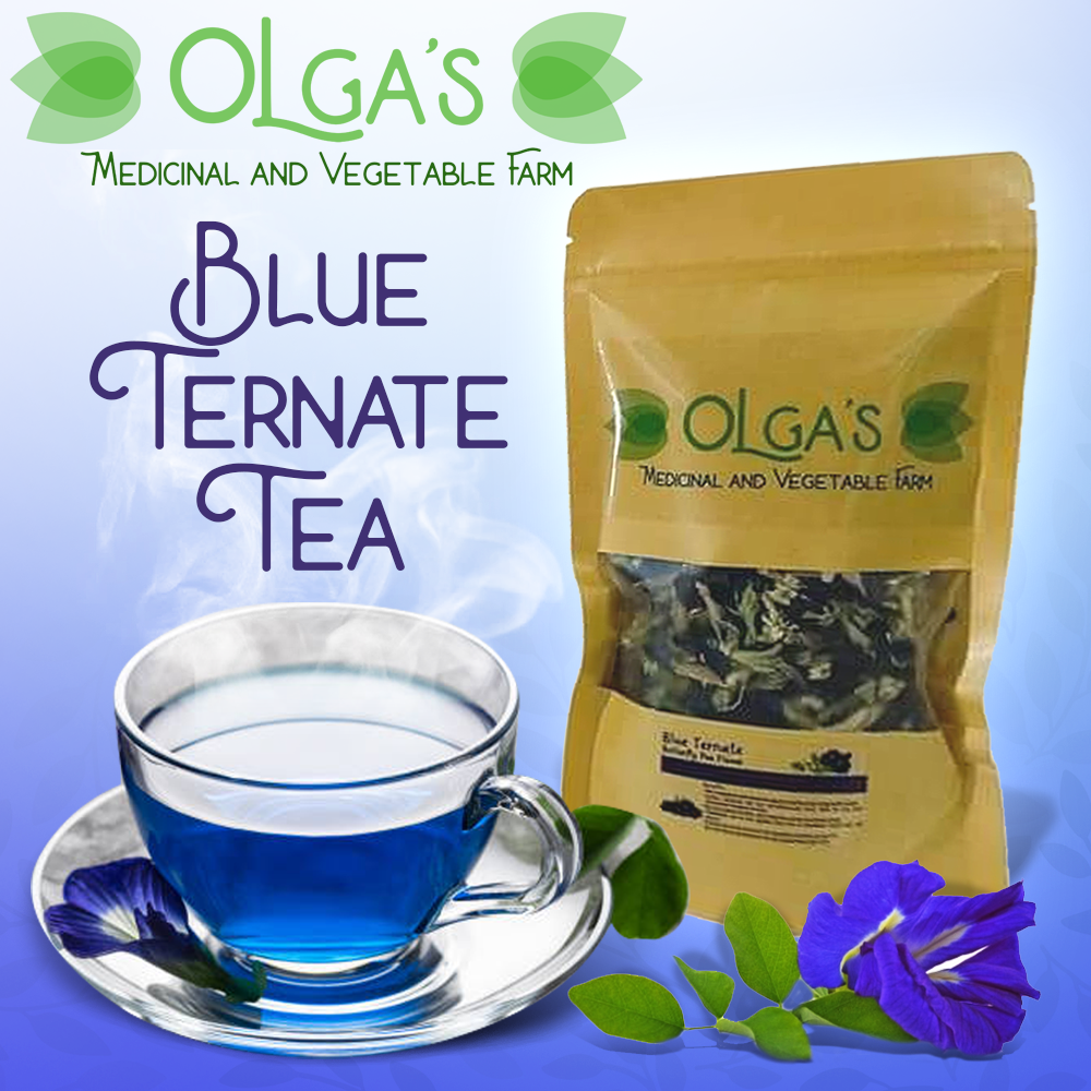 Blue Ternate Tea | Olga's Farm | Loose Leaf/Tea Bag | Lazada PH
