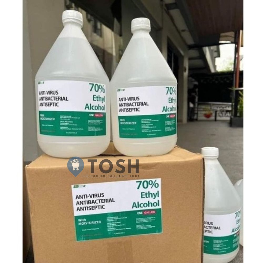 TOSH 70% Ethyl Isopropyl Alcohol Disinfectant Anti-Virus Antibacterial ...