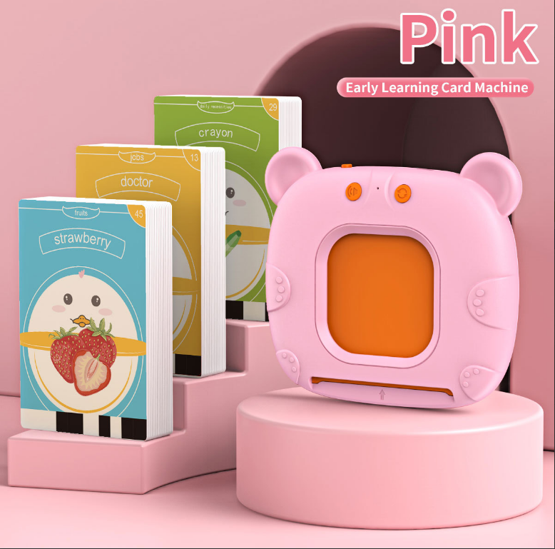 Portable early educational toys for kids baby card machine ...