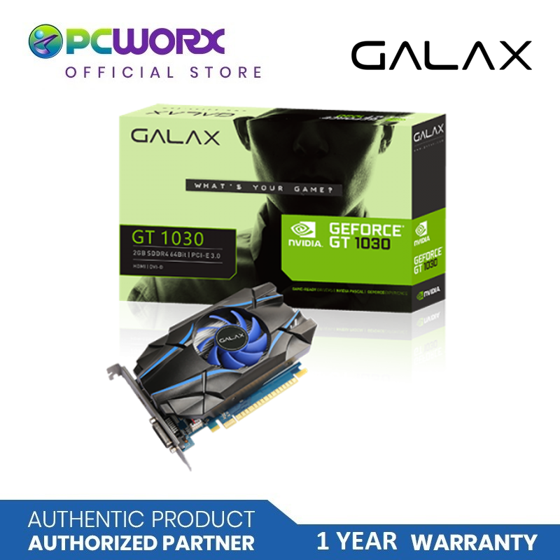 Galax GT1030 2GB DDR4 64Bit Graphics Card | DDR4 GRAPHIC CARD | GT1030 ...