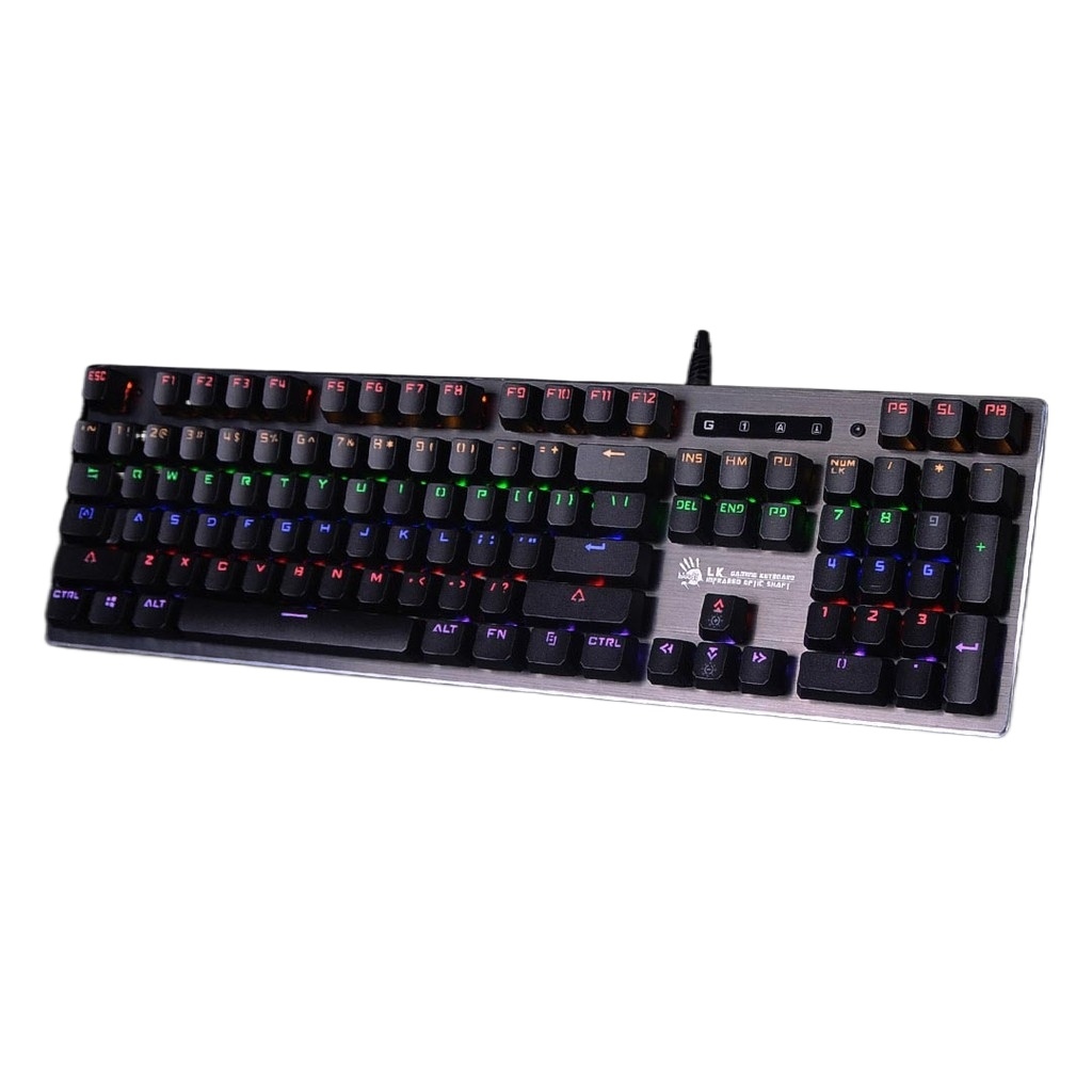 A4tech Bloody B760 FULL Mechanical LIG RIKE GAMING KEYBOD | Lazada PH