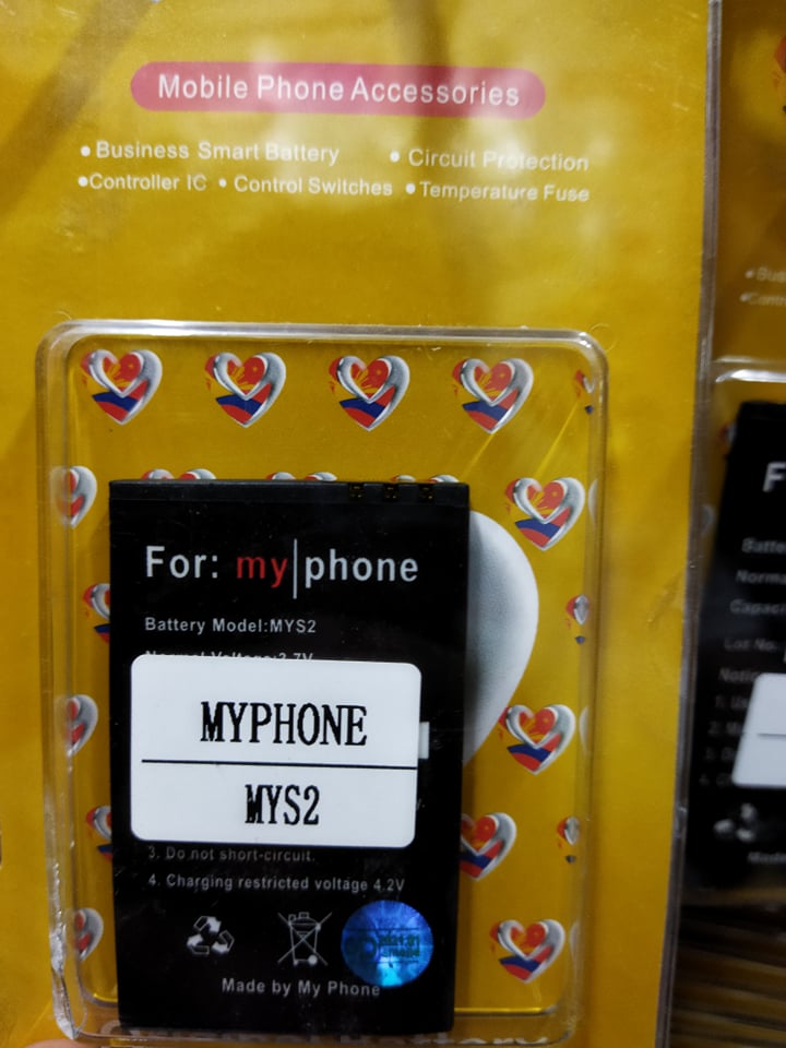 COD ORIGINAL MYPHONE BATTERY FOR MYS2 | Lazada PH