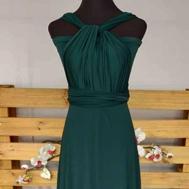 infinity dress batch2 COD RUSTY ORANGE/ BURNT ORANGE/ DUSTY BLUE/ BABY ...