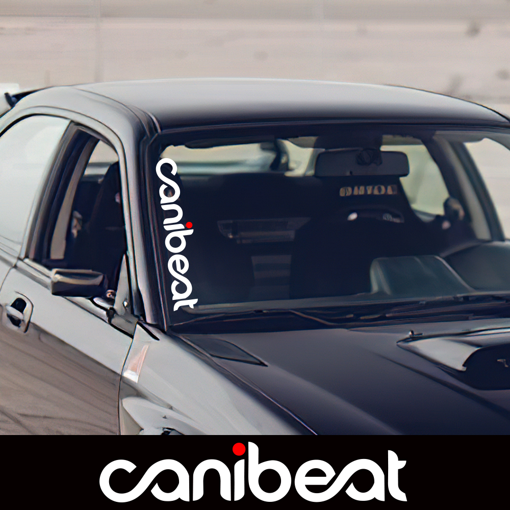 Canibeat Windshield Sticker