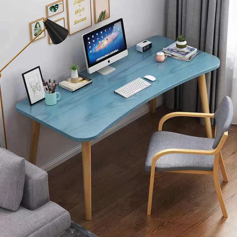 I Home Natural Pine Wood Computer Study Desk Working Table | Lazada PH