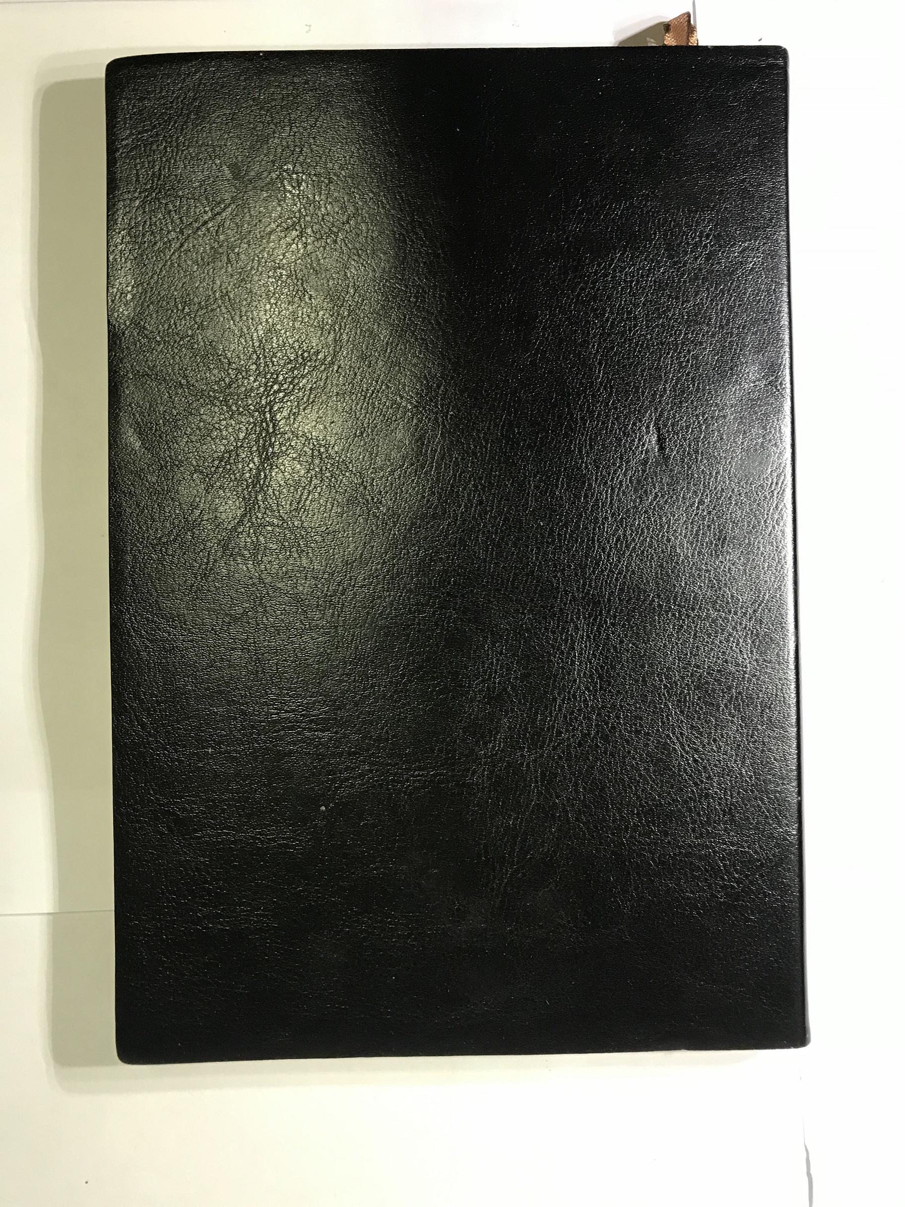 A5 business notebook, high-end notebook. Travel business. Office ...