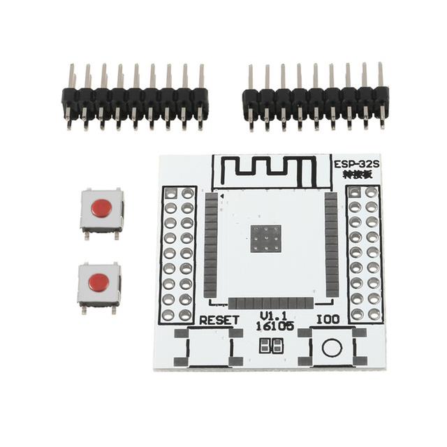 ESP32 ESP32S IO Adapter Base Board Pinboard Converter With 4 Row Pins ...