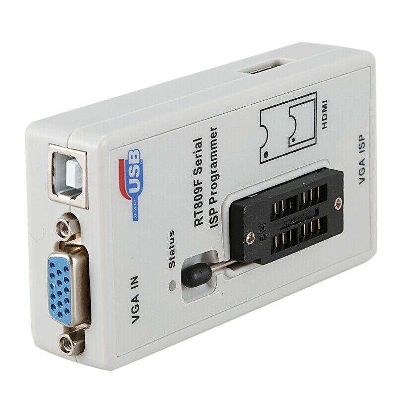 Rt809F Serial Isp Programmer Tool For Pc Mainboard Lcd Controller Read And Write Kits Usb Eprom ...