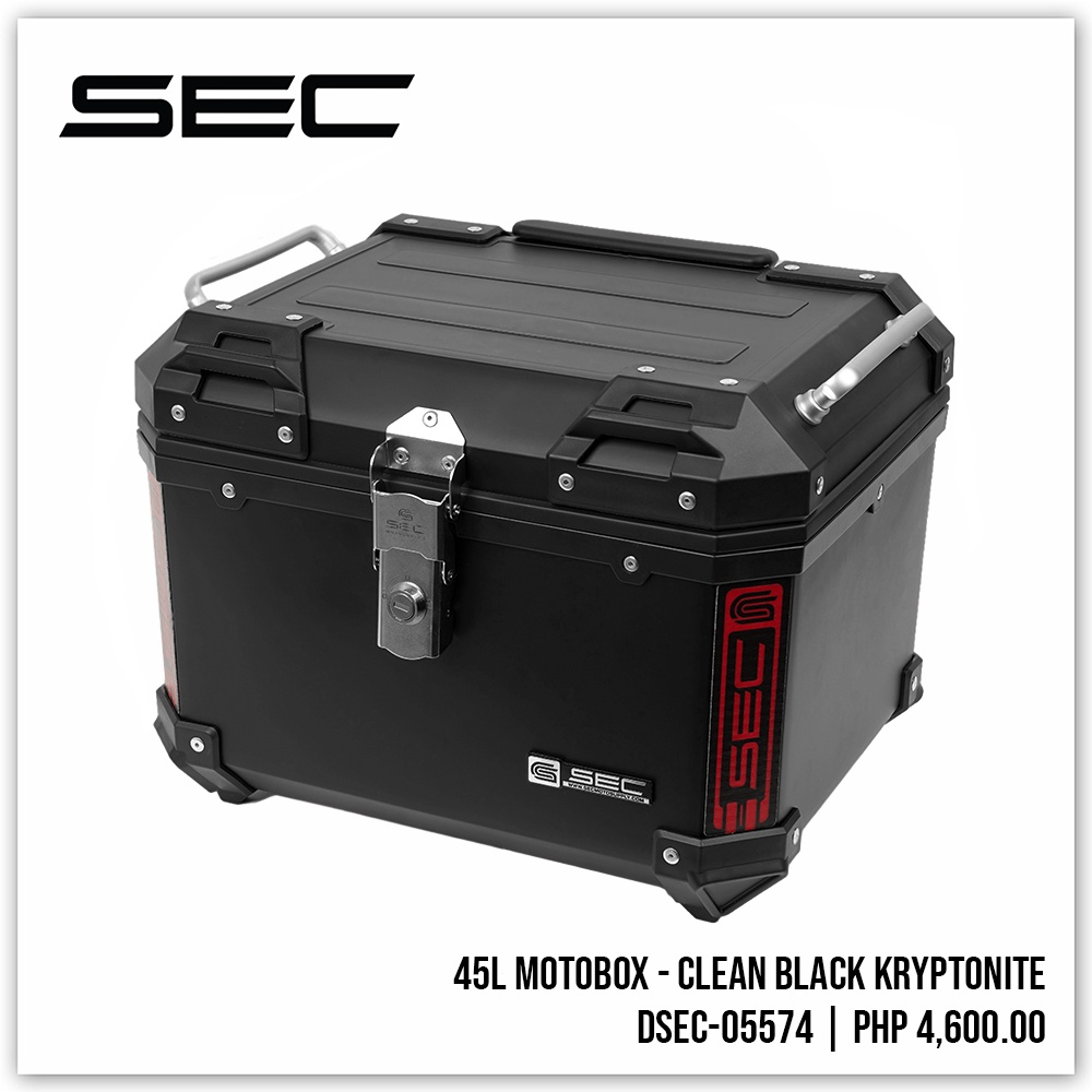 SEC 45L Motobox - Kryptonite plastic abs | Lazada PH