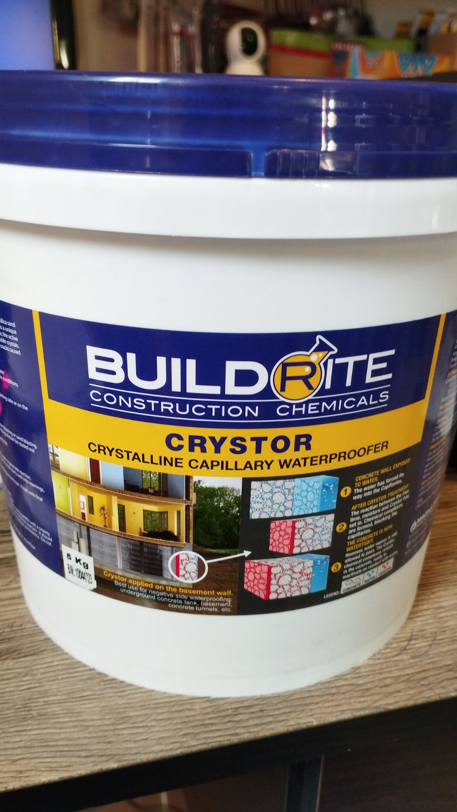 Buildrite Crystor (5kg) CRYSTALLINE CAPILLARY Waterproofer | Lazada PH