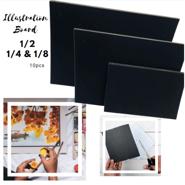 Illustration Board 1/8, 1/4, 1/2 AND 1WHOLE Sold per Piece | Lazada PH