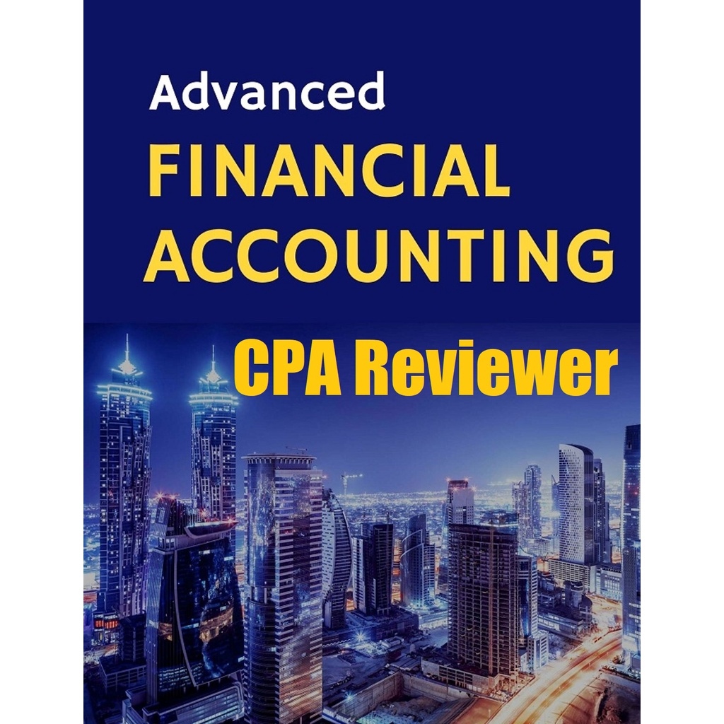 Advanced Financial Accounting AFAR - CPA Board Exam Reviewer | Lazada PH