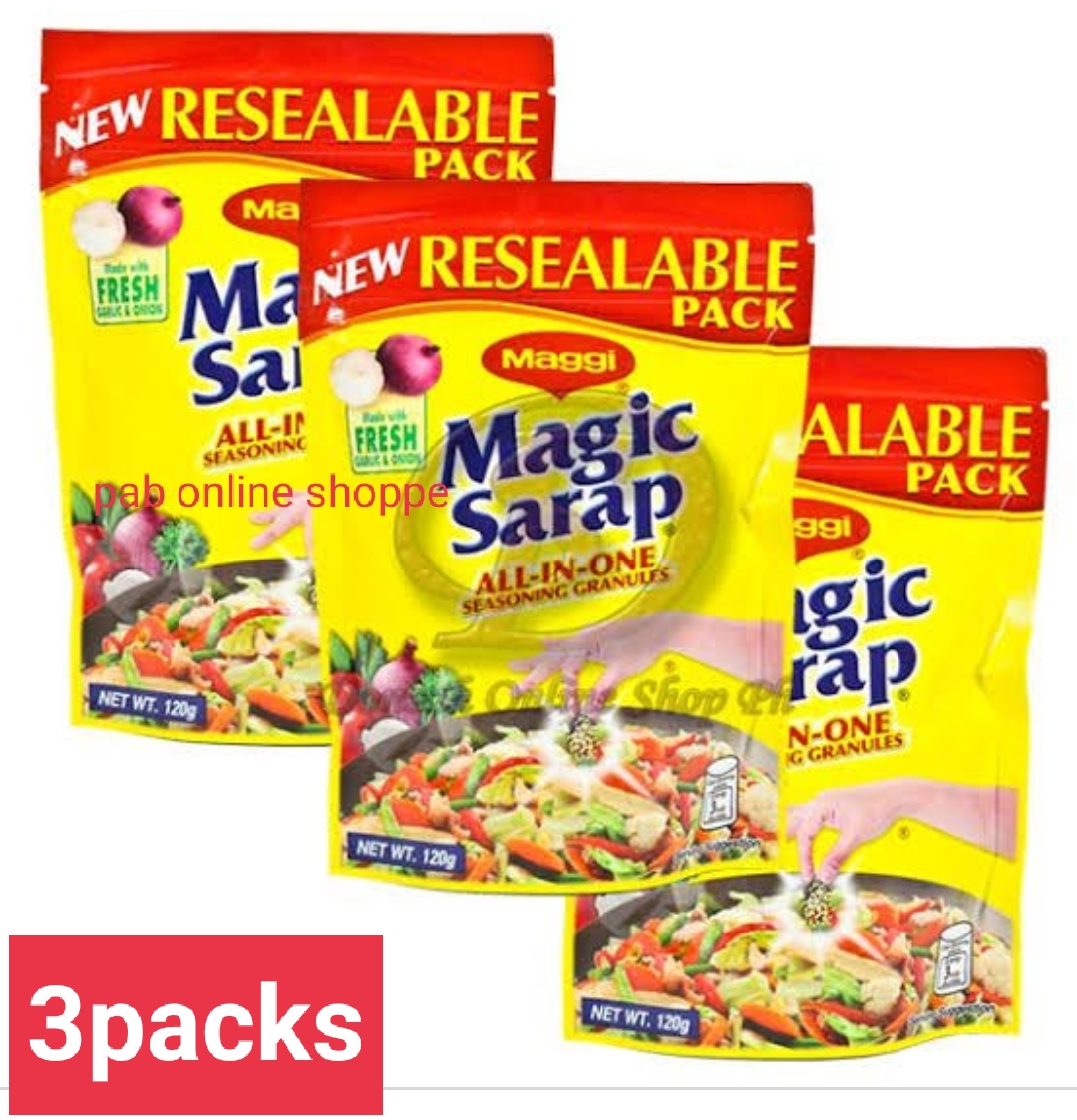MAGGI MAGIC SARAP SEASONING 3PACKS X 120GRAMS | Lazada PH