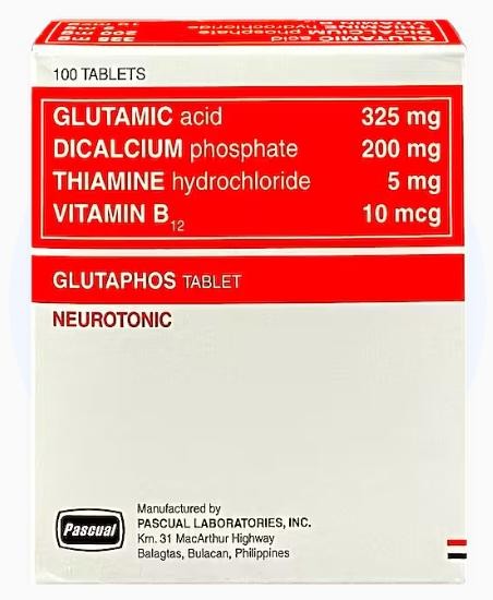 Glutaphos Neurotonic Tablets | Lazada PH