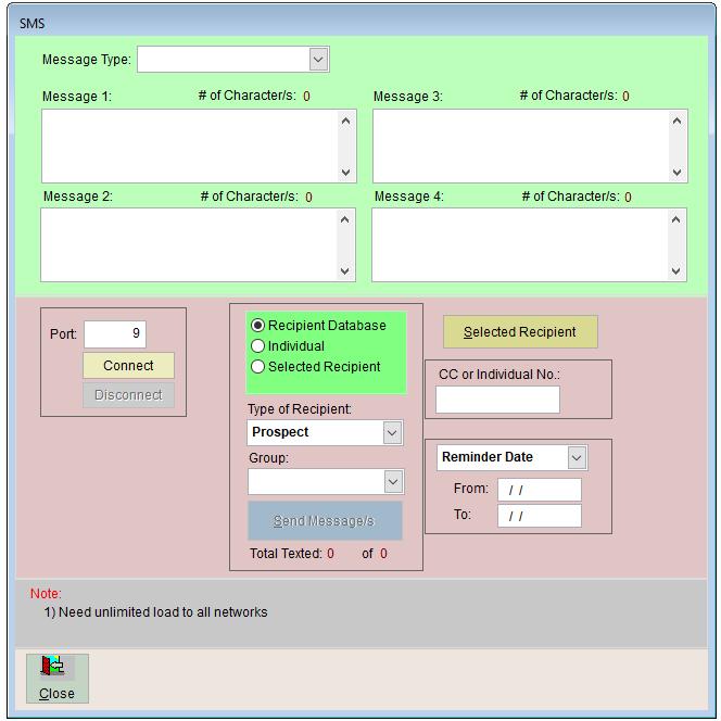 Text Blast System | Lazada PH