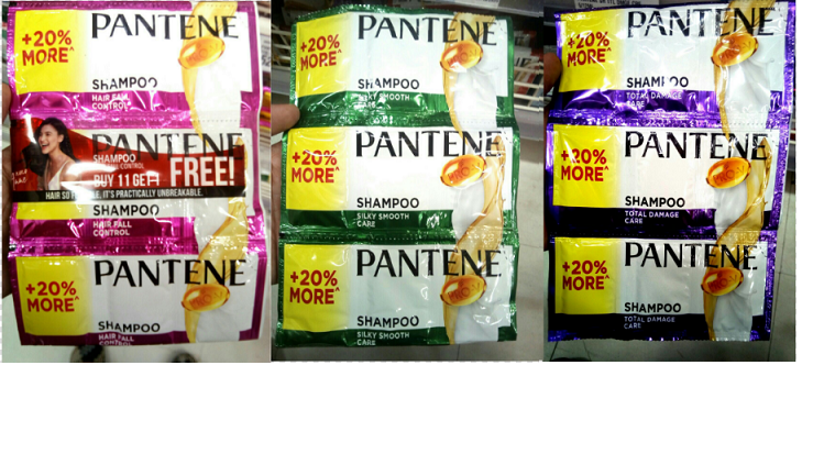 Pantene Shampoo Sachet