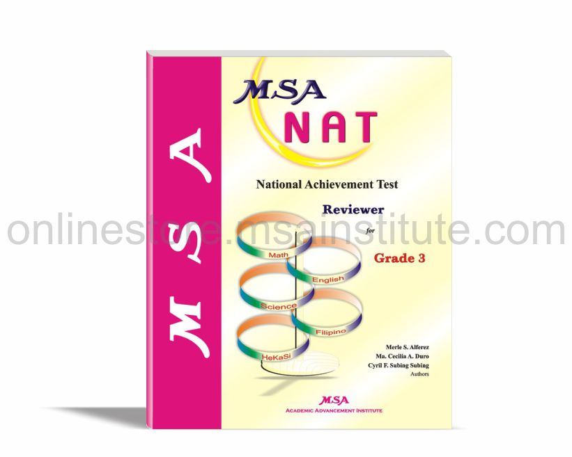 MSA NAT Reviewer For Grade 3 Authentic Brand New Lazada PH MSA NAT Reviewer For Grade 3 Authentic Brand New Lazada PH