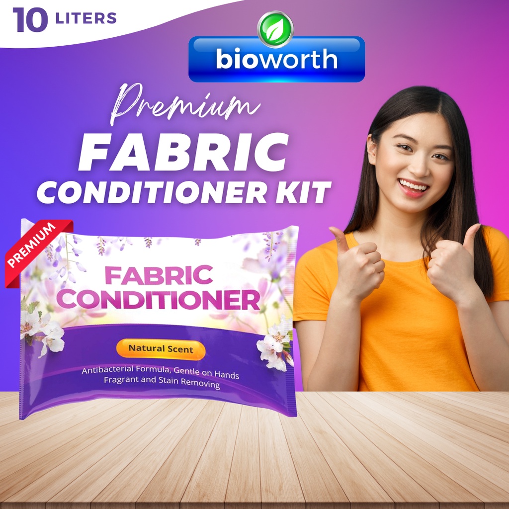 Bioworth Premium Fabric Conditioner DIY Kit 10 Liters Yield Complete ...