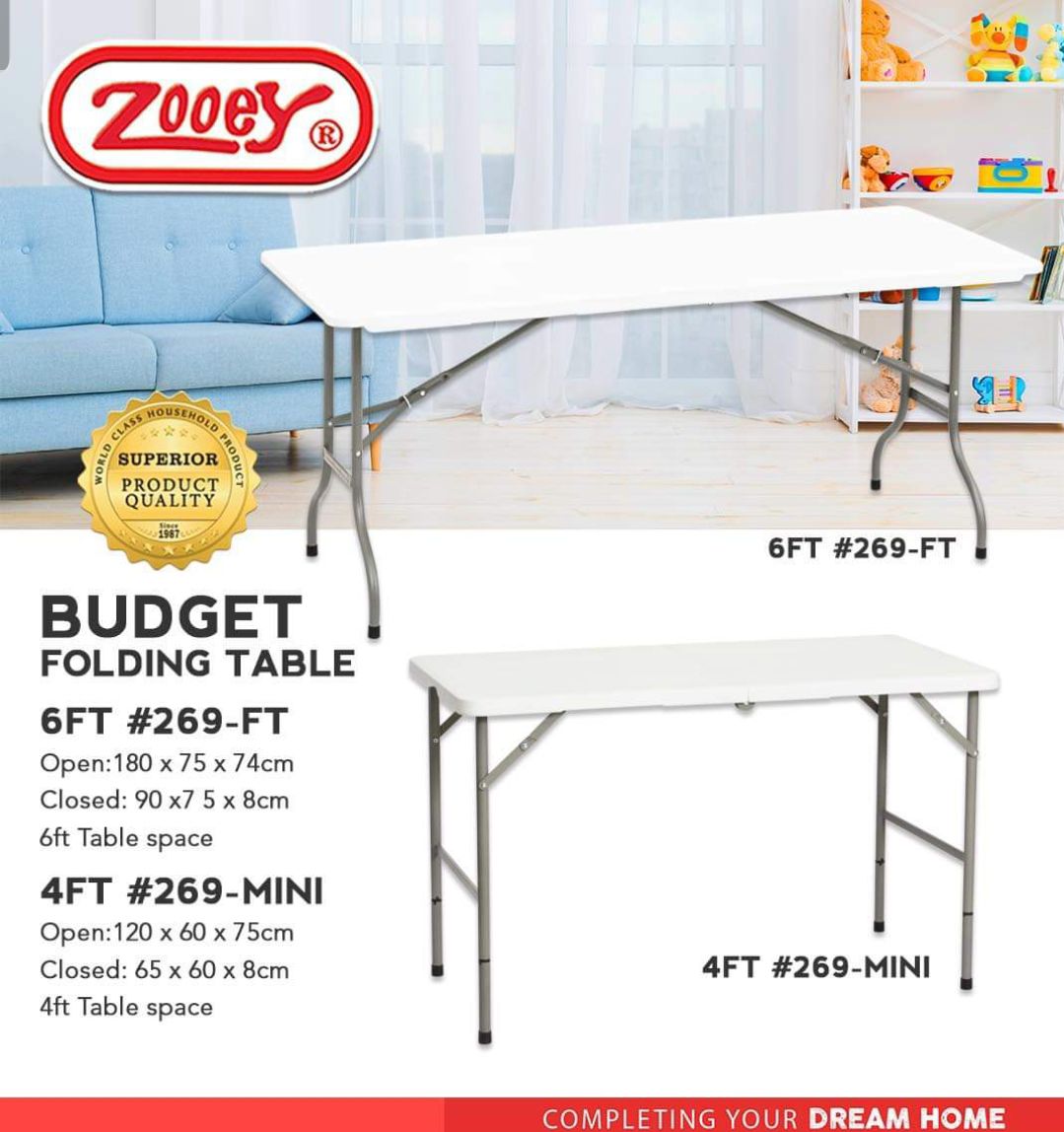 Budget folding table | Lazada PH
