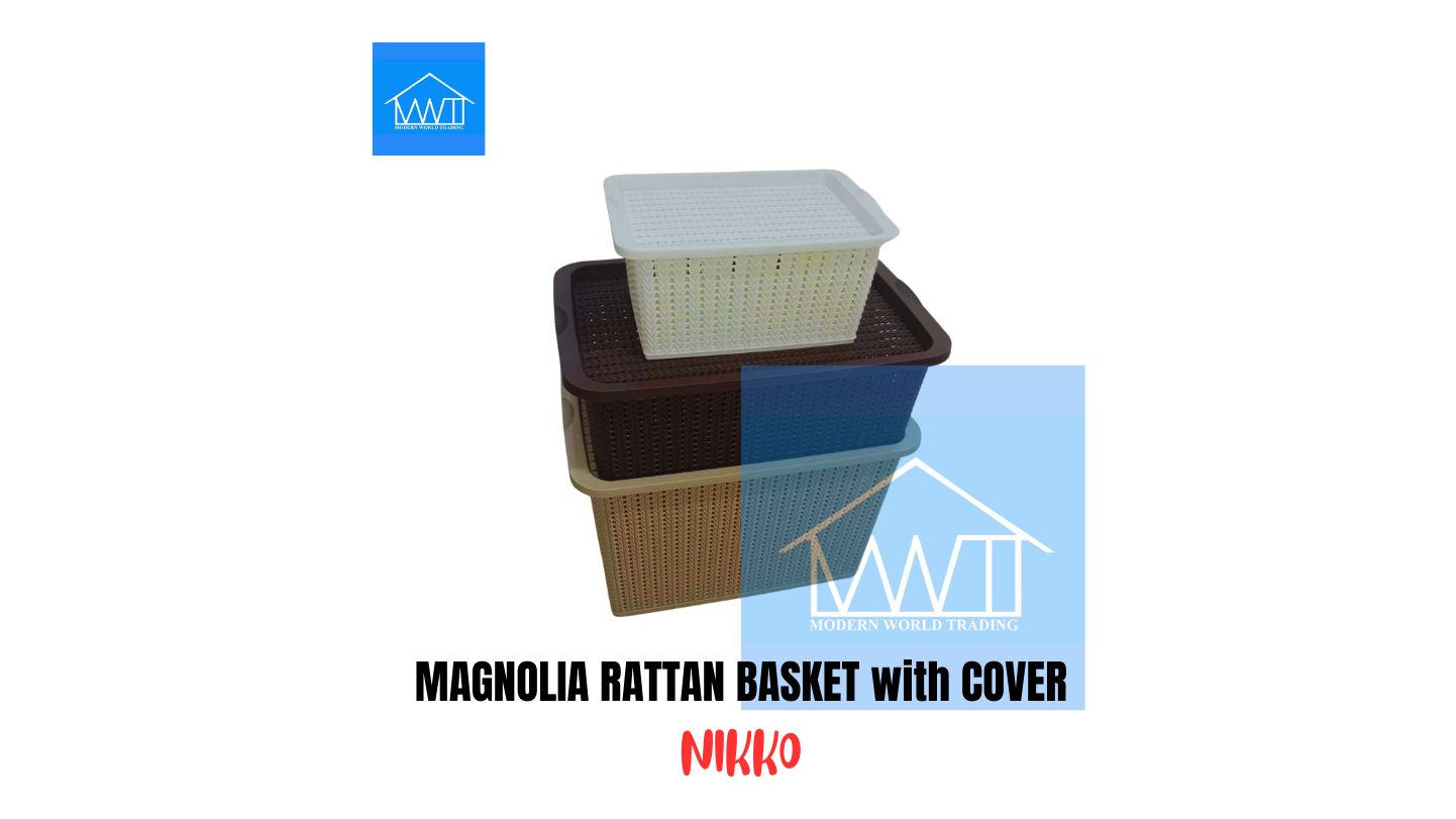 Multipurpose Plastic Rattan Design Storage Box Organizer with Cover ...