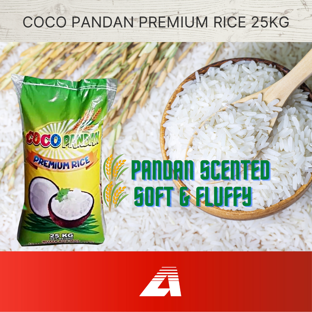 AP COCO PANDAN IMPORTED FROM VIETNAM PREMIUM RICE 25KG | Lazada PH