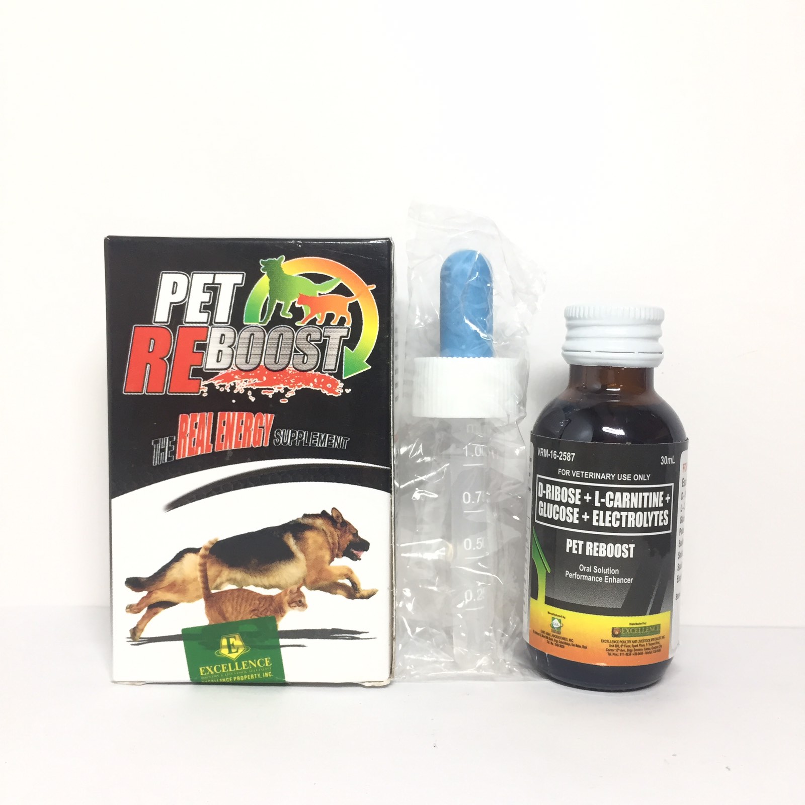 [VET SUPPORT] 1 BOX 30ml Pet Reboost / The Real Energy Supplement ...