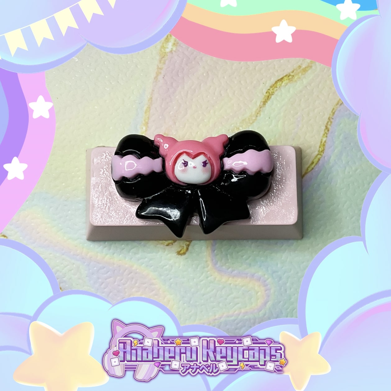 Sanrio Kuromi Pink Keycaps | Lazada PH