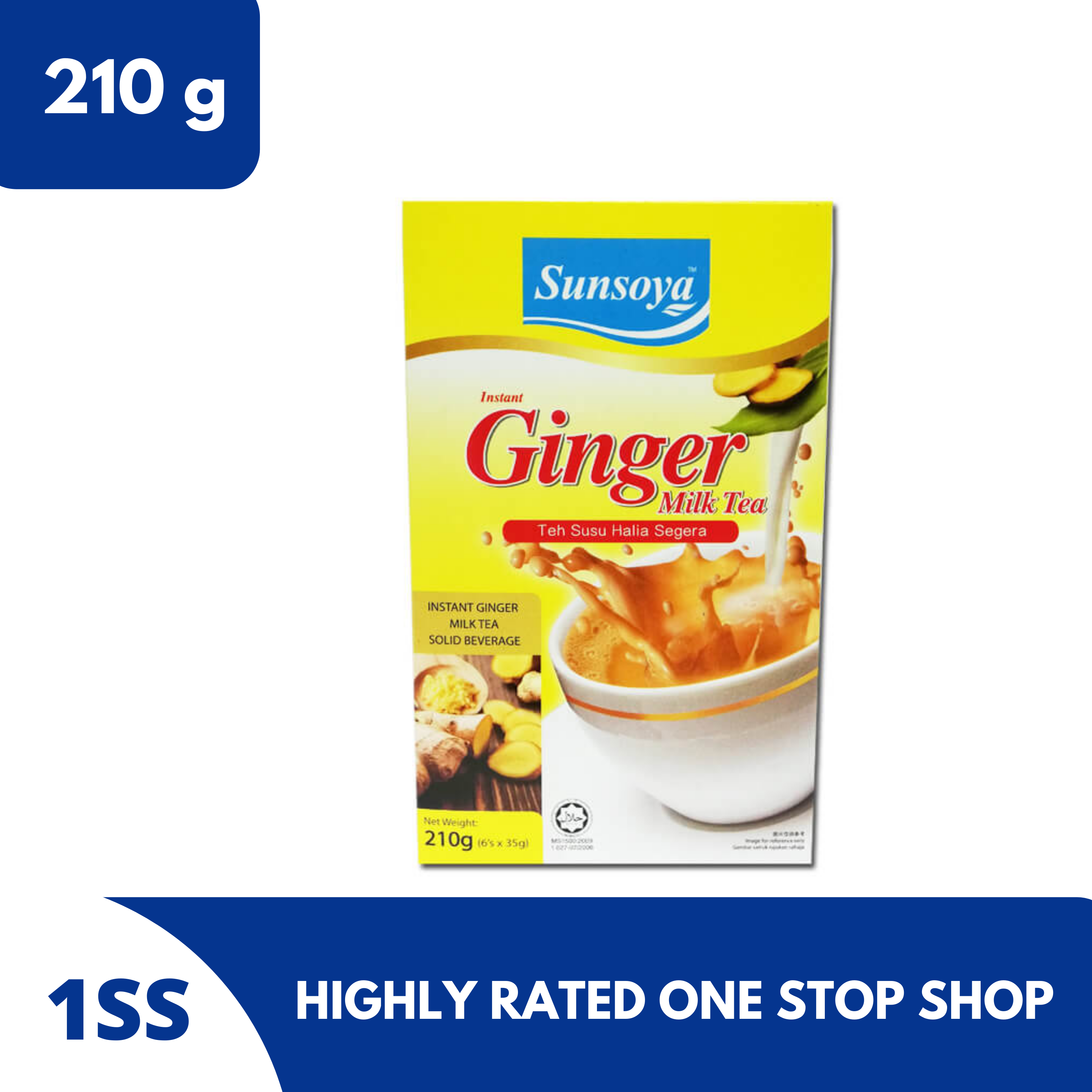 Sunsoya Instant Ginger Milk Tea, 210g | Lazada PH