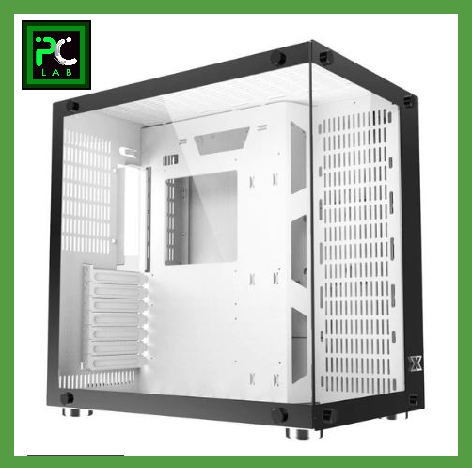 Coolman Robin 2 Dual Chamber Tempered Glass Gaming Case- white | Lazada PH