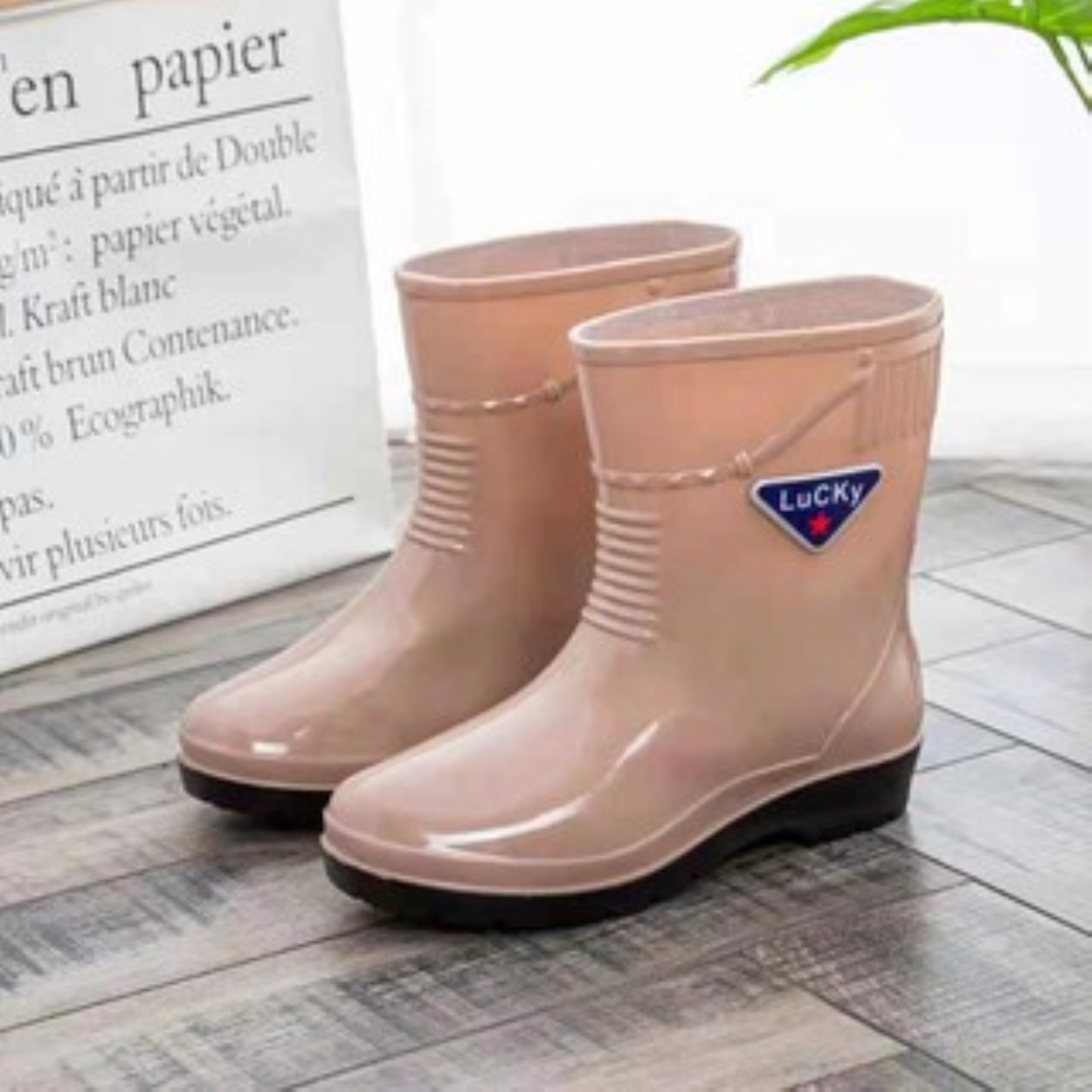 New Arrival Plain Lucky Rain Boots For Women | Lazada PH