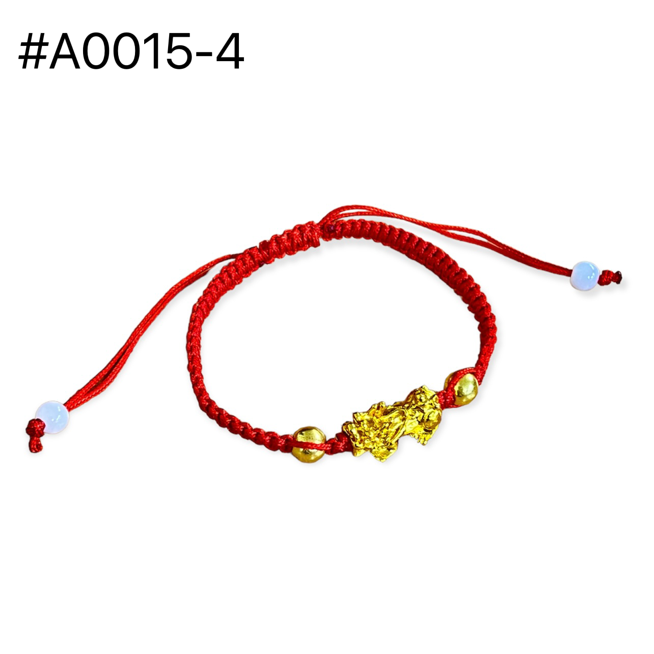 Adjustable Braided Lucky Red String Rope Feng Shui Pixiu PiYao Bracelet ...