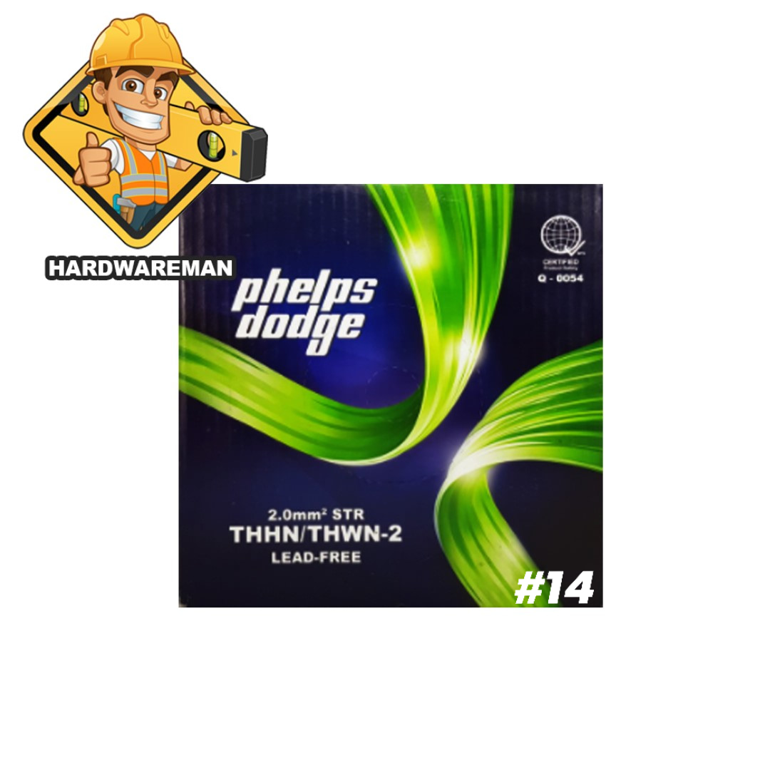 Phelps Dodge THHN Stranded Wire #14 (2.0mm) Hardwareman | Lazada PH
