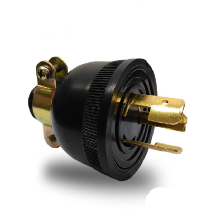 Generator Plug Anti Loose Generator 3 Prongs Plug GX160 2.5KW 168f/170f ...