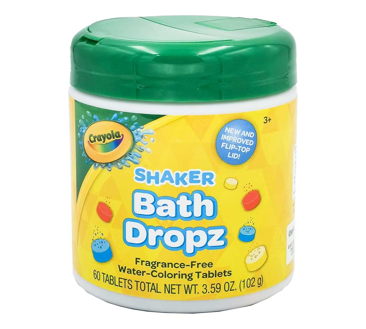 *Melimelo* Crayola Color Bath Dropz 60 Tablets 3.59 Ounce Jar | Lazada PH
