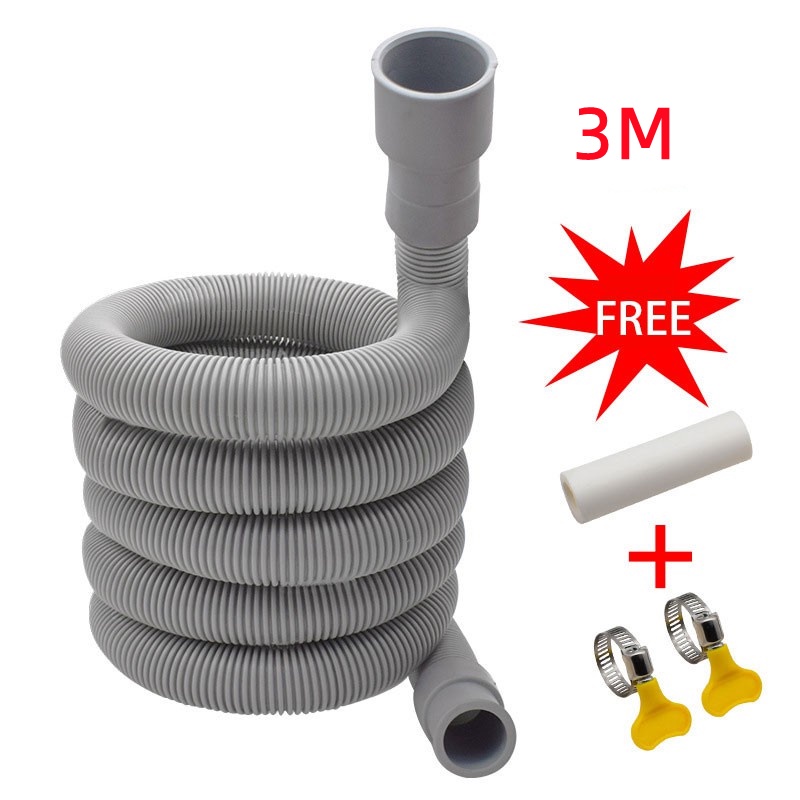 2-8M Dishwasher Washing Machine Bathroom accessory Deodorant Drain Hose ...