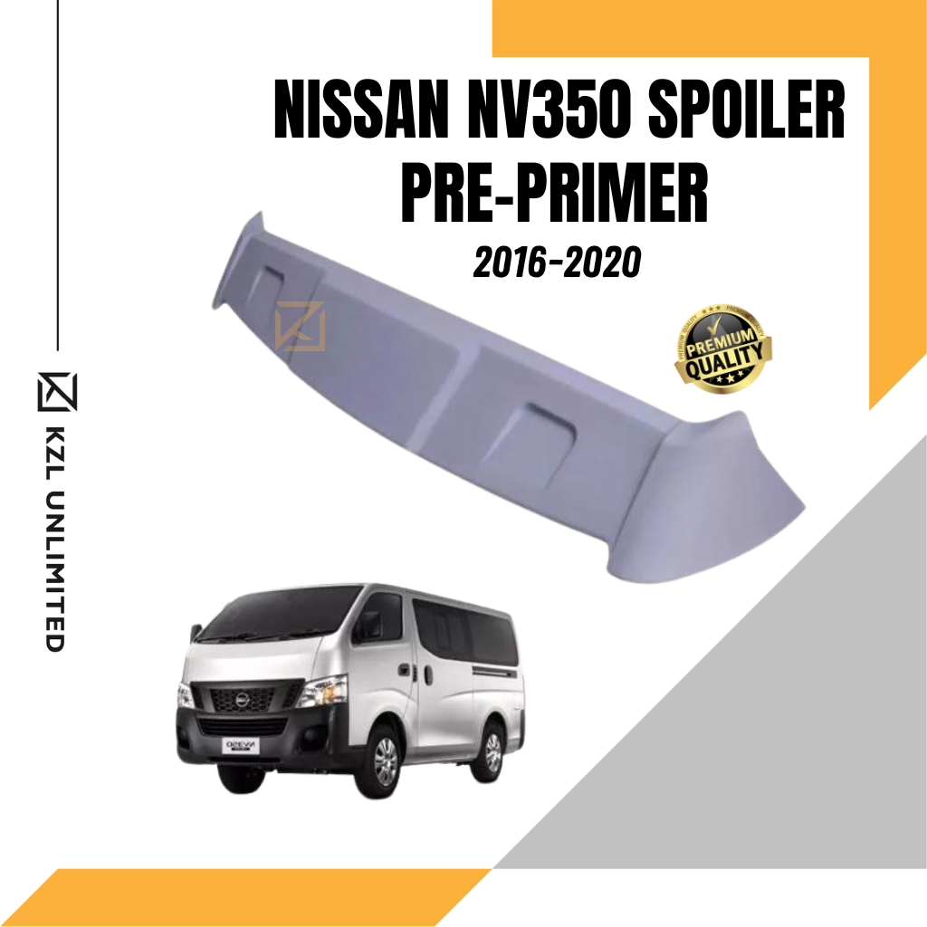 Nissan Urvan NV350 2016-2020 Rear Window High Roof Spoiler Pre-Primer ...