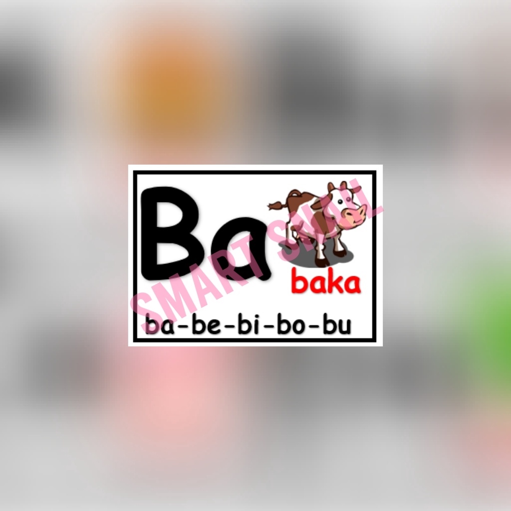 ABAKADA Flashcards Laminated | Lazada PH