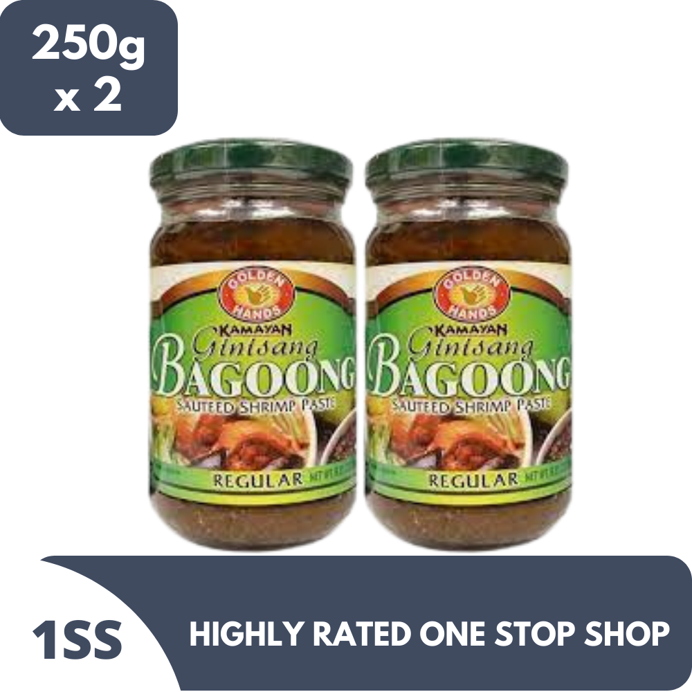 Golden Hands Bagoong Regular 250g x 2 | Lazada PH
