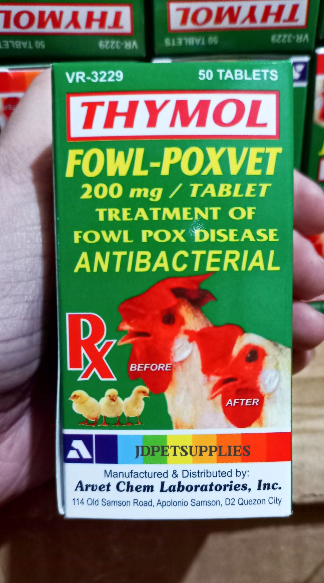 TYMOL 50 TABLETS IN 1 BOTTLE | Lazada PH