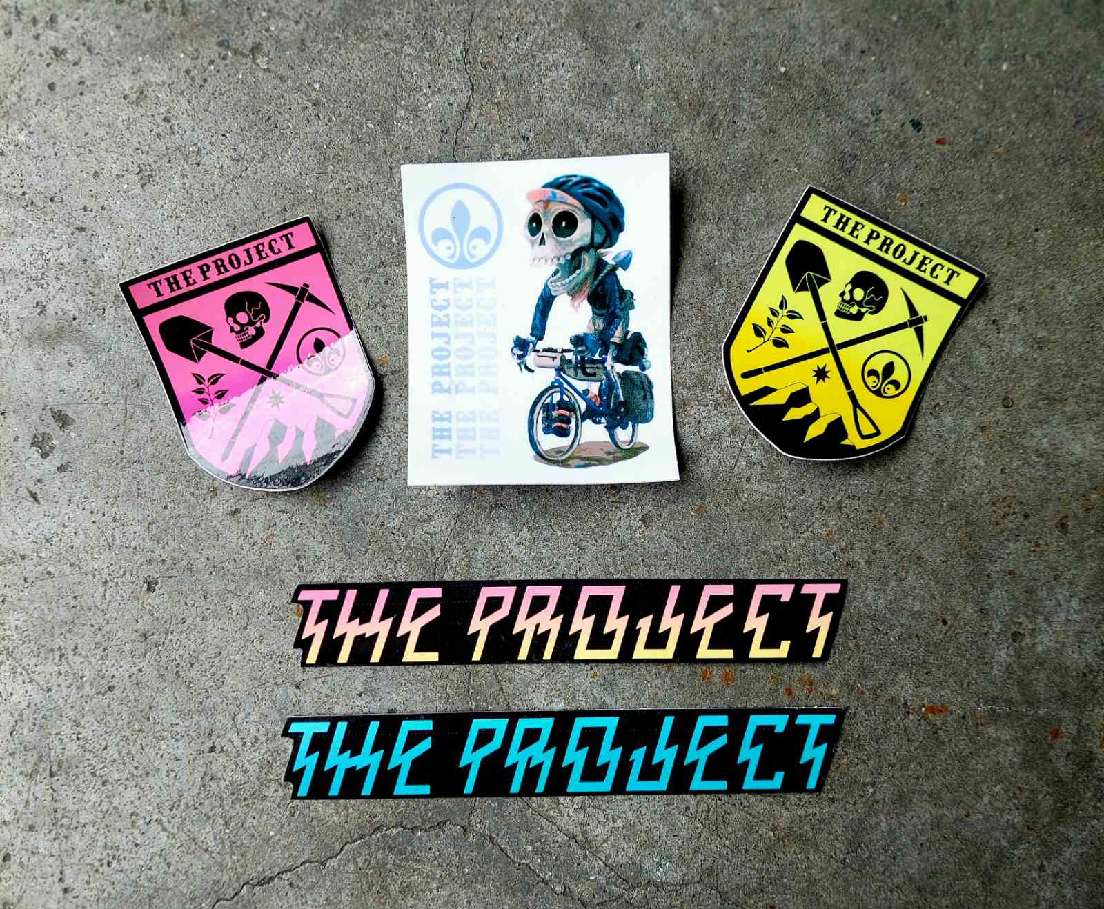 BMX Cycle Center, The Project, Sticker Packs, Special Lamination (5pcs ...