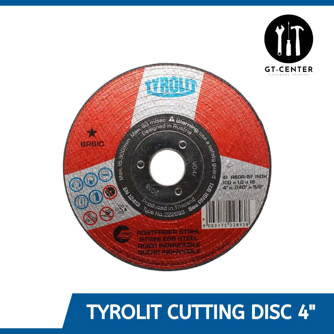 TYROLIT Cutting Disc 4" | Lazada PH