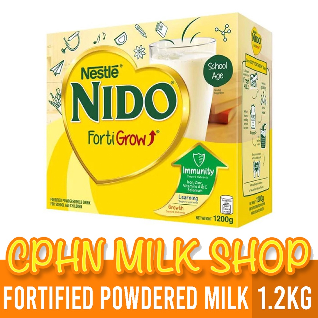 NIDO FORTIGROW 1.2kg Fortified Powdered Milk Drink | Lazada PH