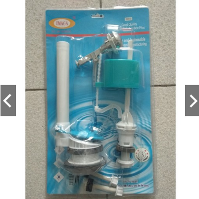 Bathroom Toilet Tank fitting Flush water closet sunrise push button ...